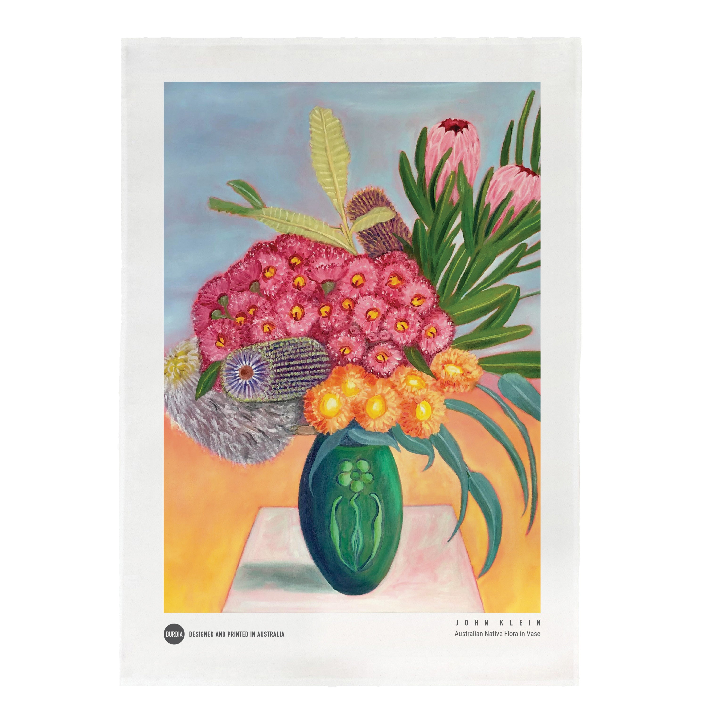 Native Flora Tea Towel – Burbia